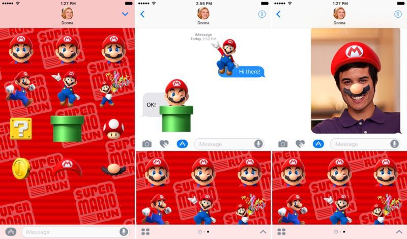 Nintendo's Super Mario Run Sticker Pack Launches Ahead of iOS 10 ...