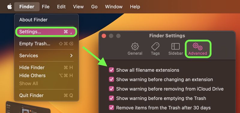 Show or Hide File Extensions on Mac, iPhone, and iPad - MacRumors