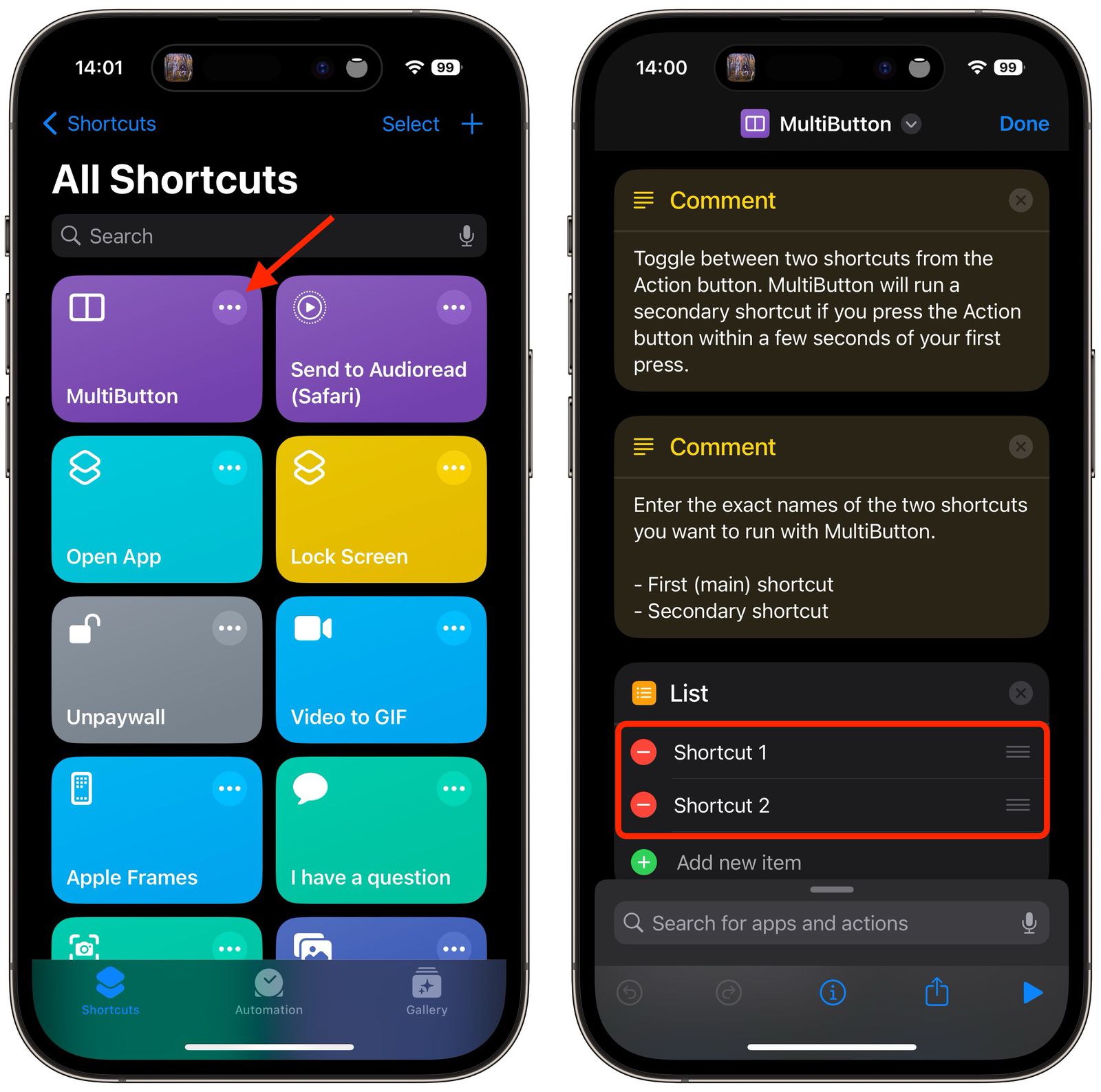 iPhone 15 Pro and iPhone 16: Assign Two Functions to the Action Button - MacRumors