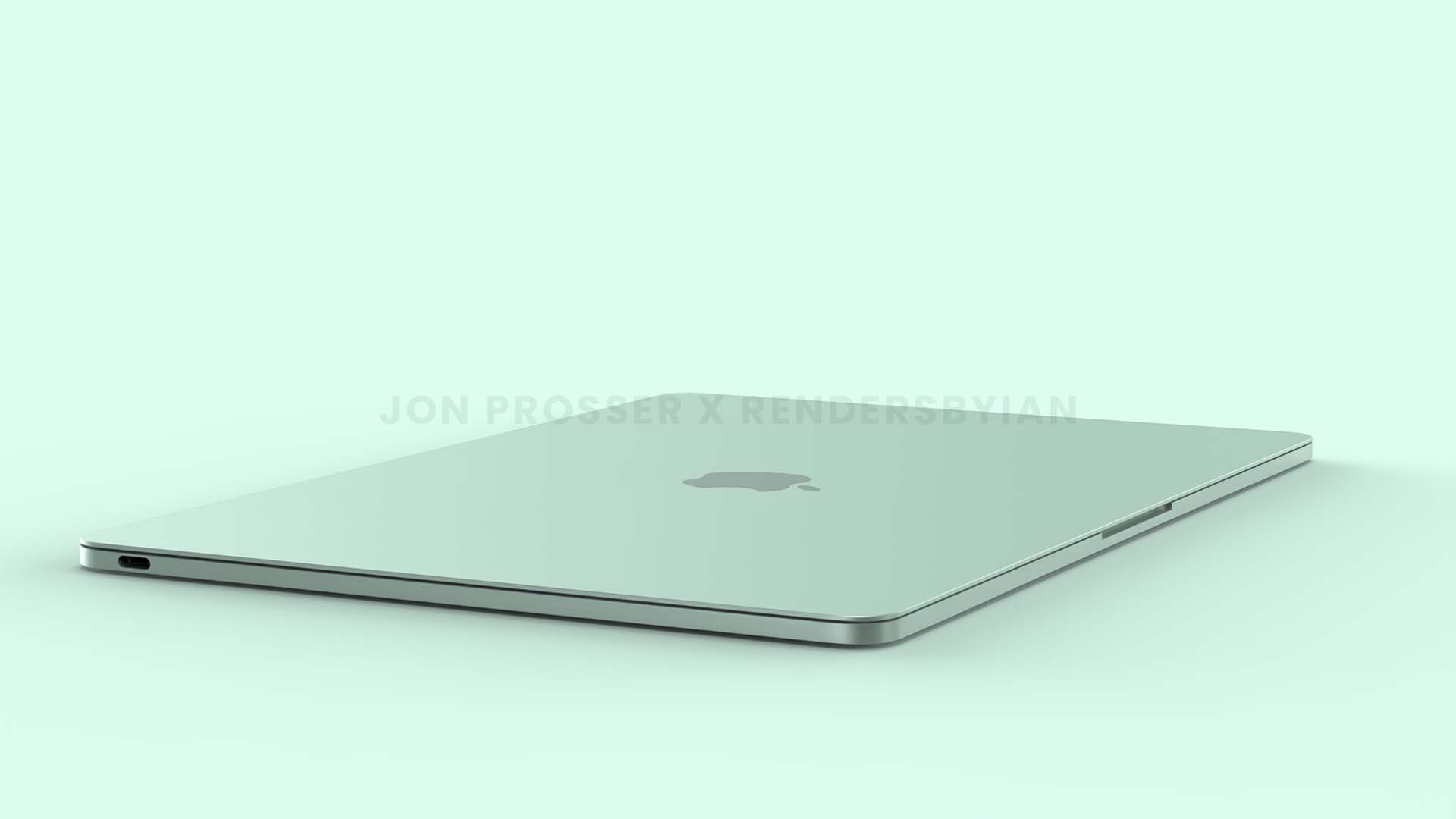 Las imágenes revelan el nuevo diseño colorido de MacBook Air