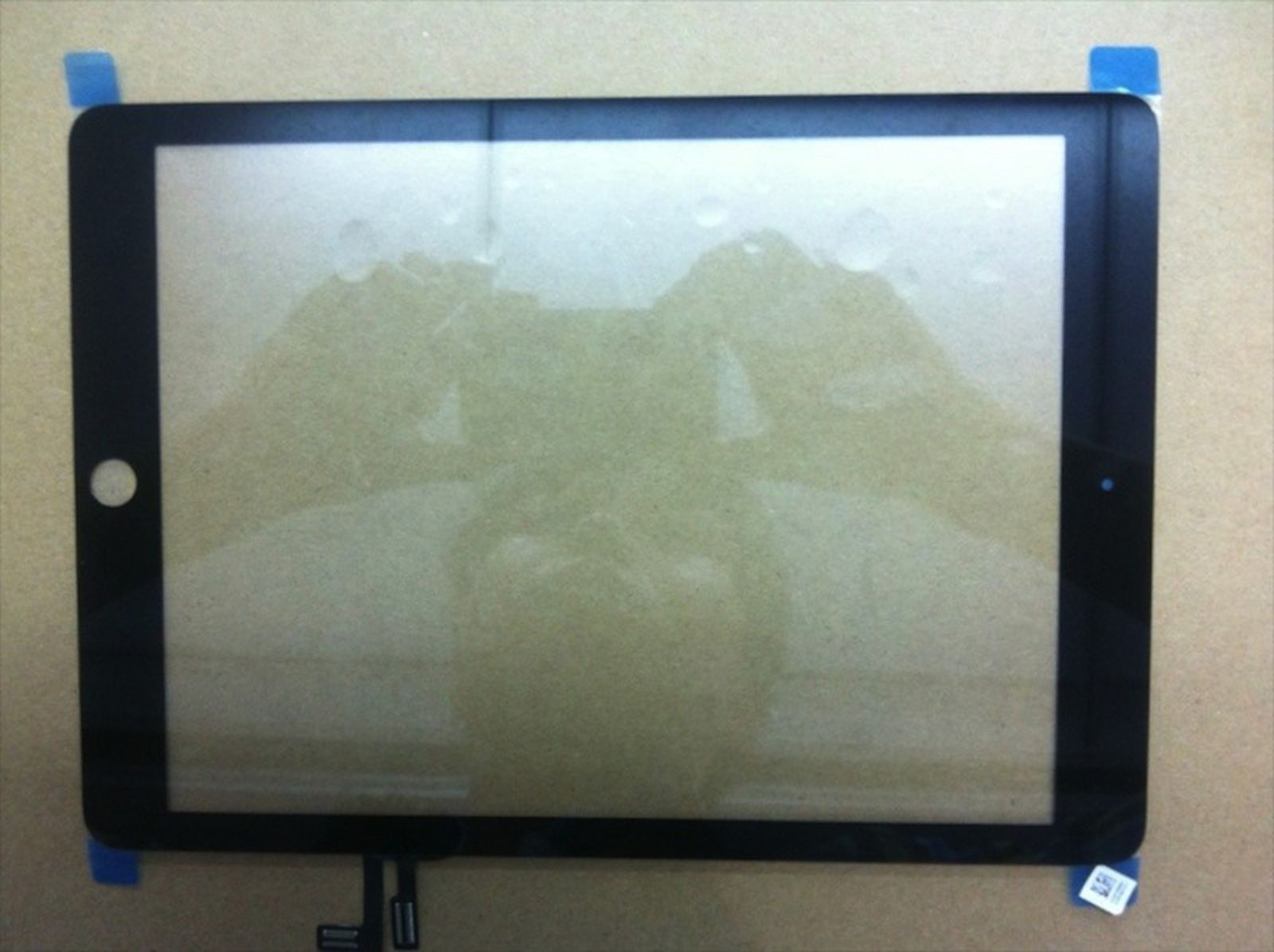 New Photos of the Black iPad 5 Front Panel and Digitizer Assembly ...