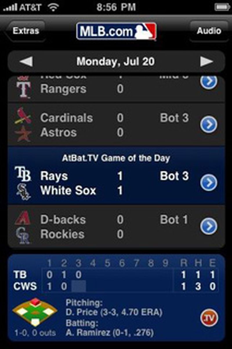 'MLB.com At Bat' Now Offering In-App Game Purchasing - MacRumors