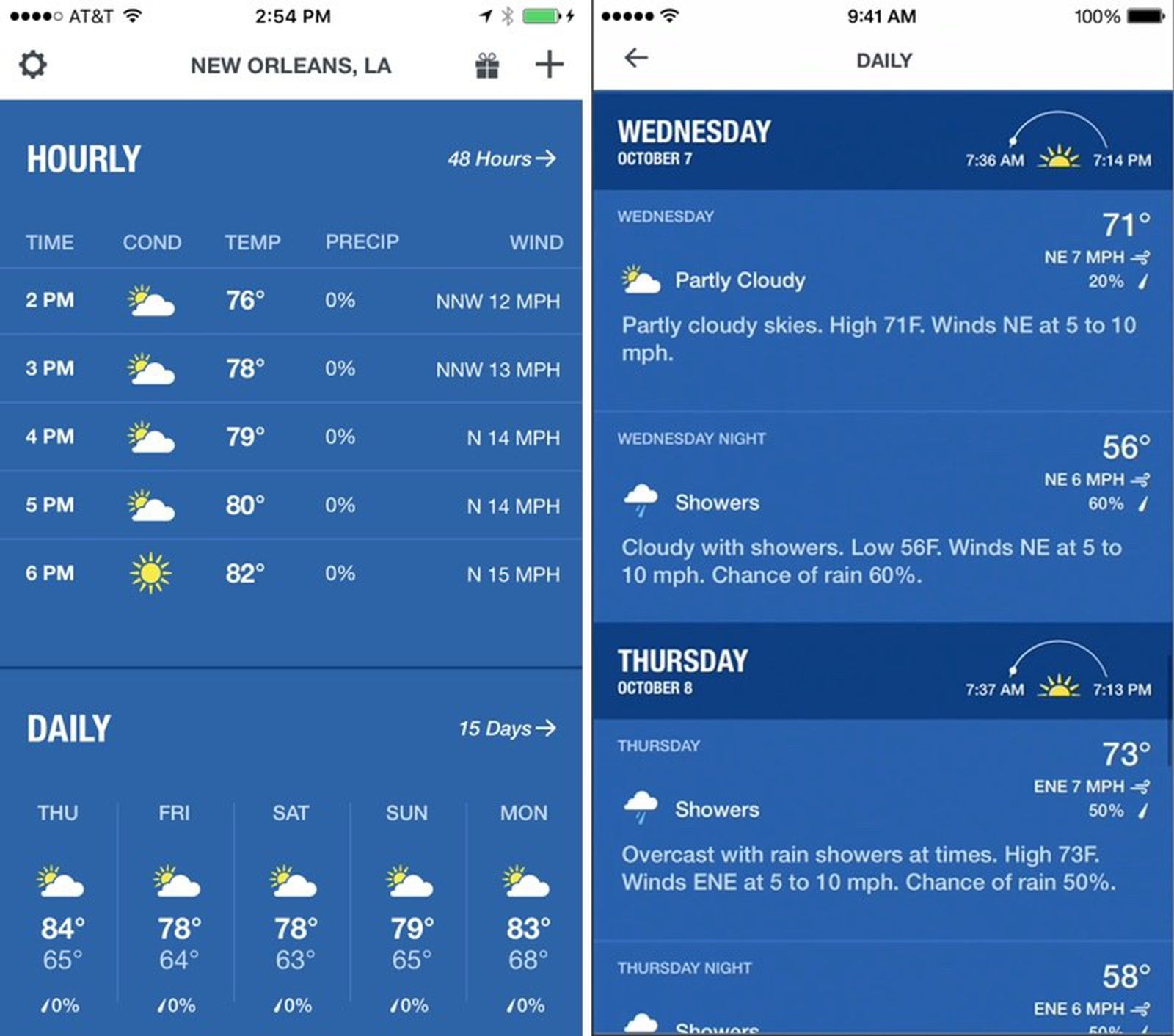 'The Weather Channel' App for iPhone Gains Revamped Design, 3D Touch ...