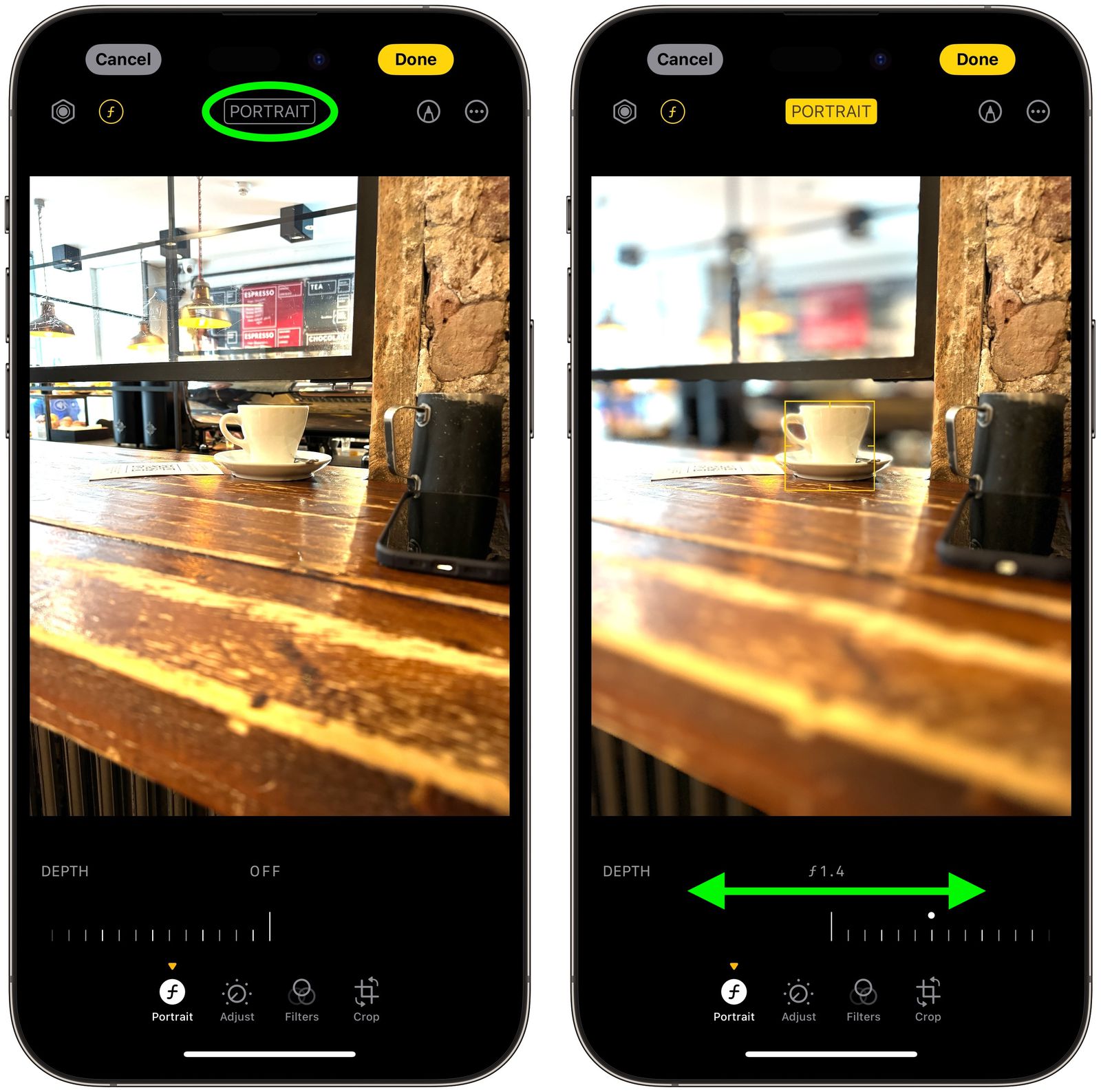 iPhone 15: How to Turn Photos into Portraits After Shooting - MacRumors