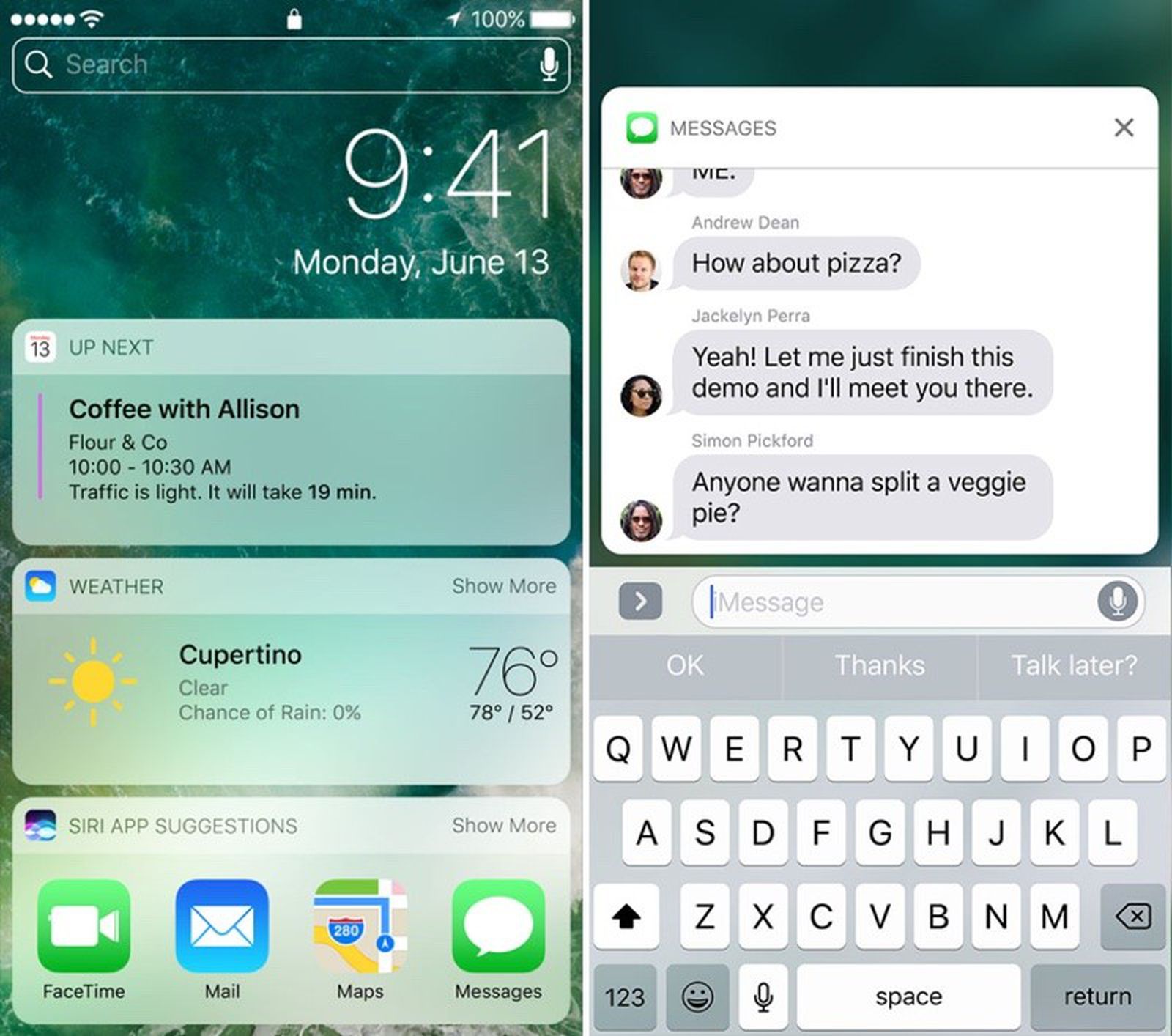 Apple Releases iOS 10 With Redesigned Lock Screen, New Messages ...