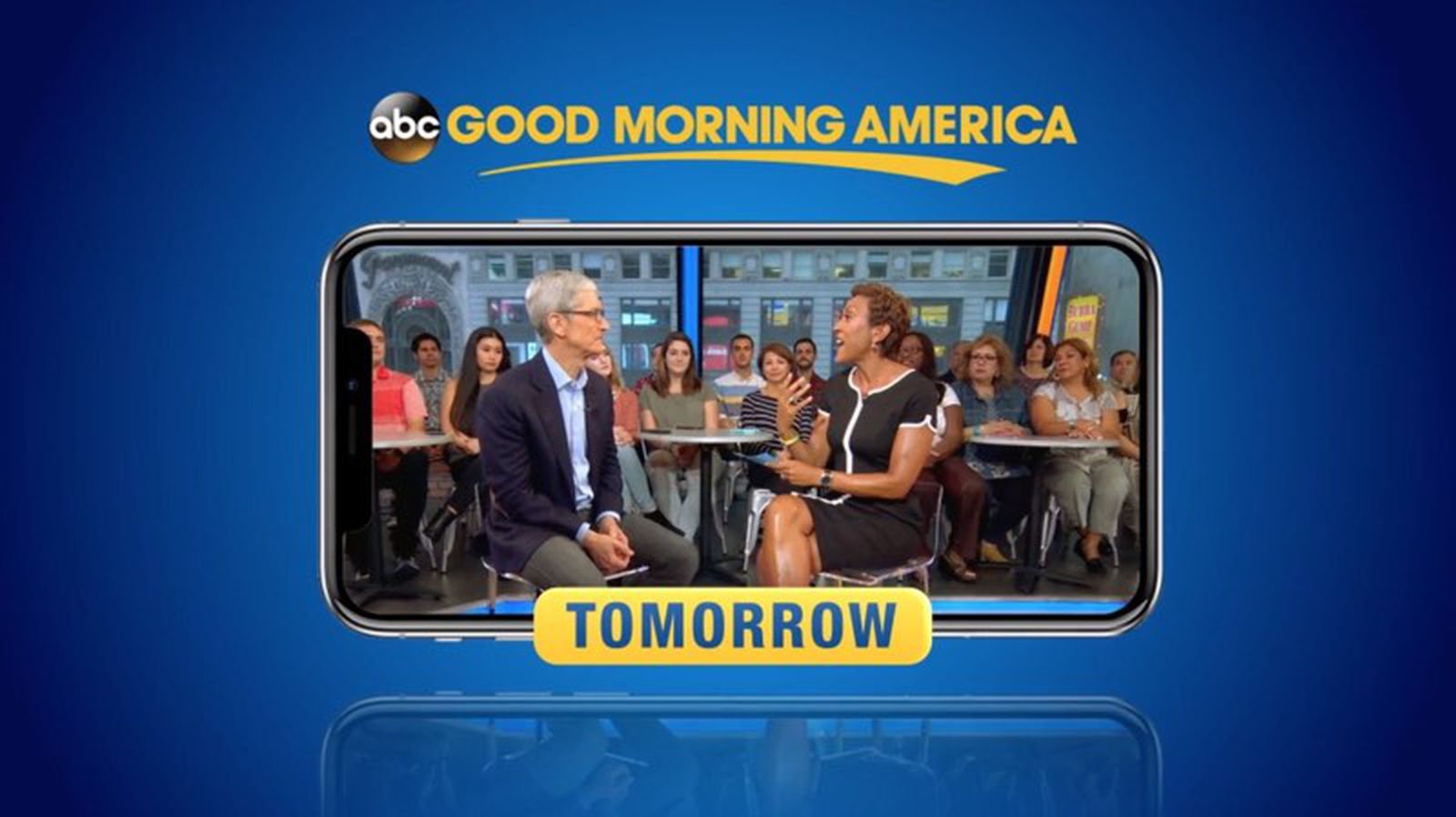 Apple CEO Tim Cook Will be on Good Morning America Tomorrow - MacRumors