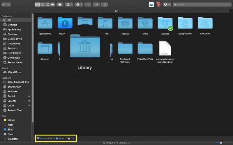 How To Reveal The Library Folder In MacOS MacRumors