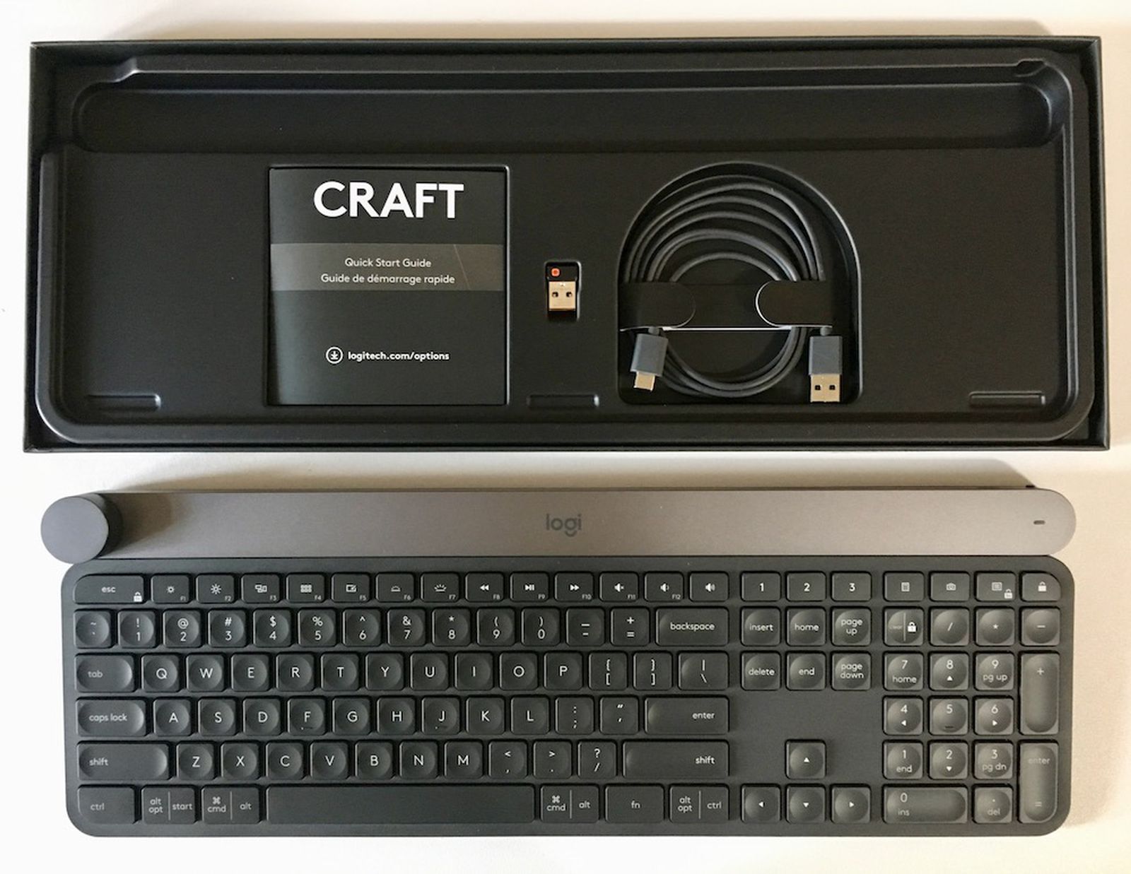 Review Logitechs Craft Wireless Keyboard Is Pricey But The Input Dial Is A Useful Addition
