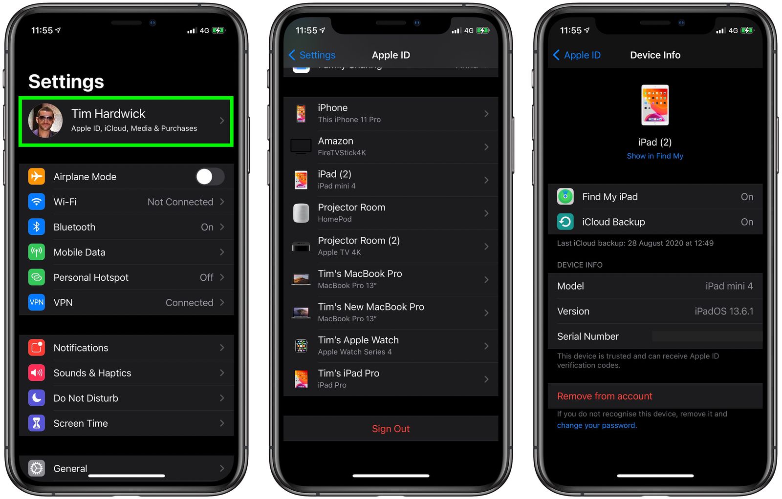 Your Apple ID and Phone Number Are Being Used on Another Device - What ...