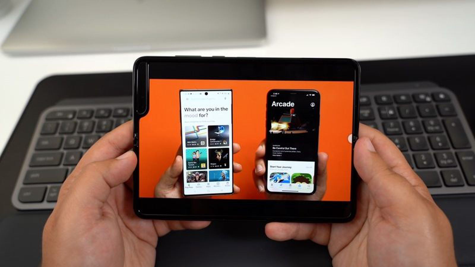 Hands-On With Samsung's New Galaxy Fold - MacRumors