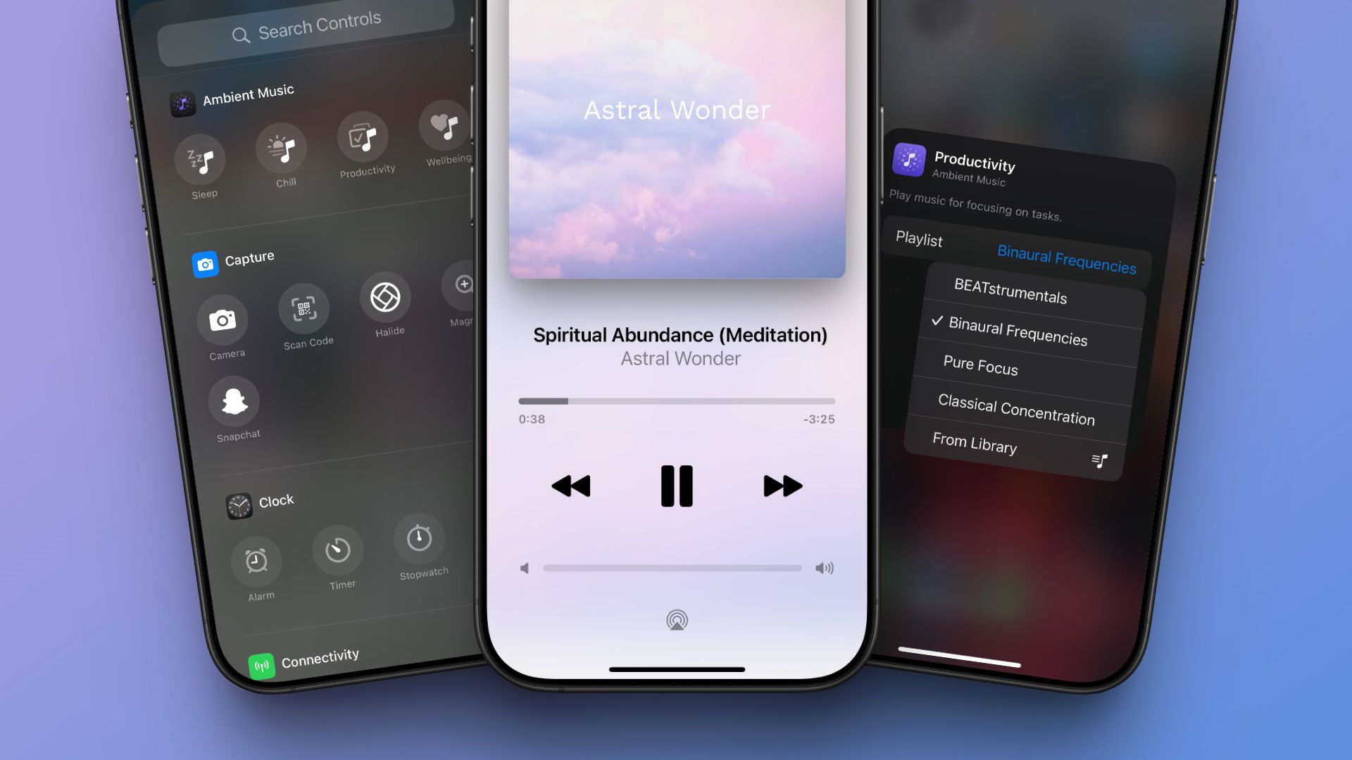 How to Use iOS 18.4's New Ambient Music Feature in Control Center - MacRumors