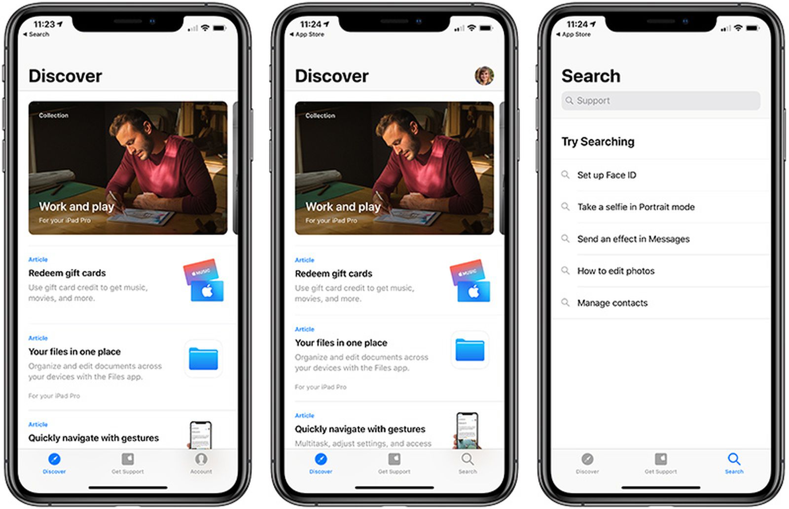 Apple Support App Gains New Search Tab to Make Finding Articles Easier - MacRumors