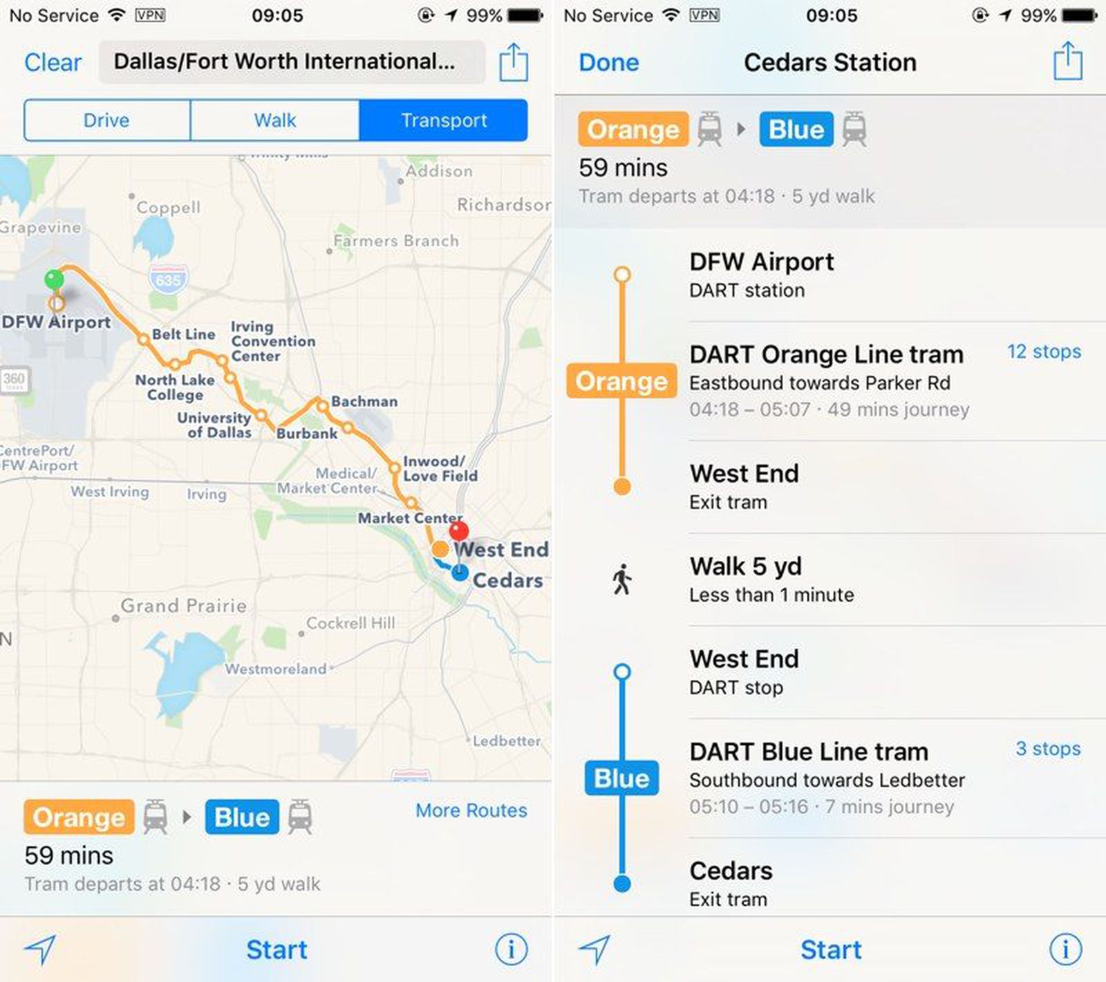 Apple Maps Expands Transit Data to San Antonio and Dallas-Fort Worth ...