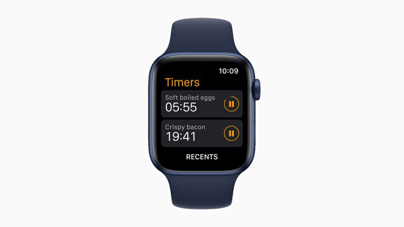 watchOS 8 Allows Users to Set Multiple Timers - MacRumors