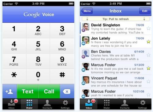 Official Google Voice Application Now Available in App Store - MacRumors