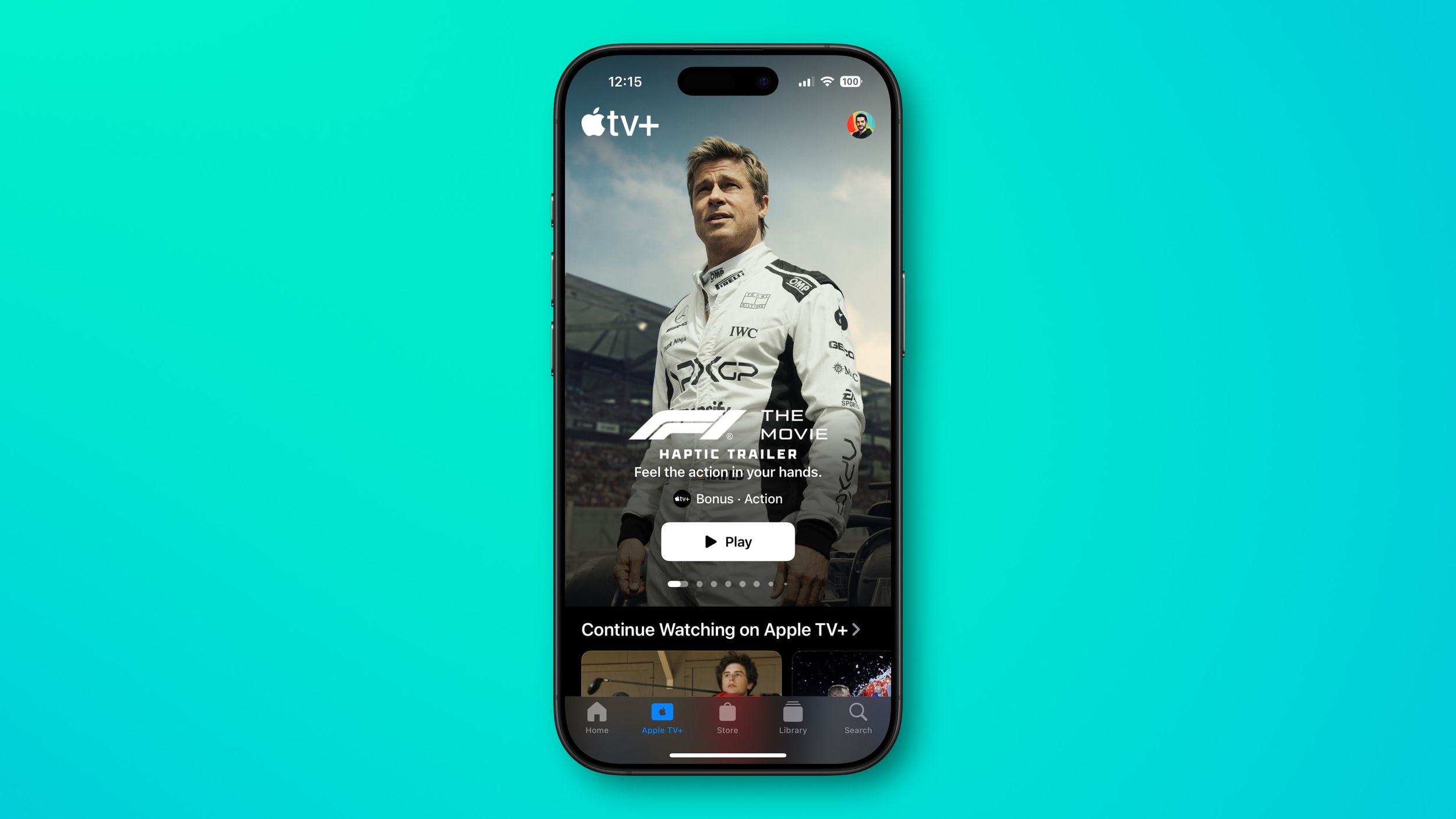Apple Releases Exclusive Haptic Trailer for 'F1' Movie Starring Brad ...