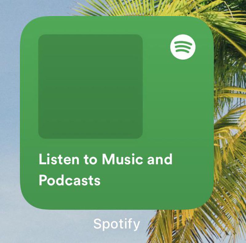 Spotify Developing iOS 14 Widgets in Latest Beta - MacRumors