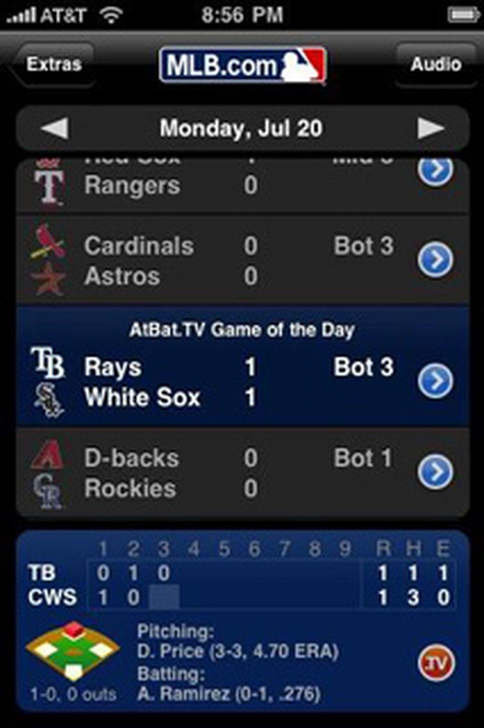 'MLB.com At Bat' Now Offering In-App Game Purchasing - MacRumors