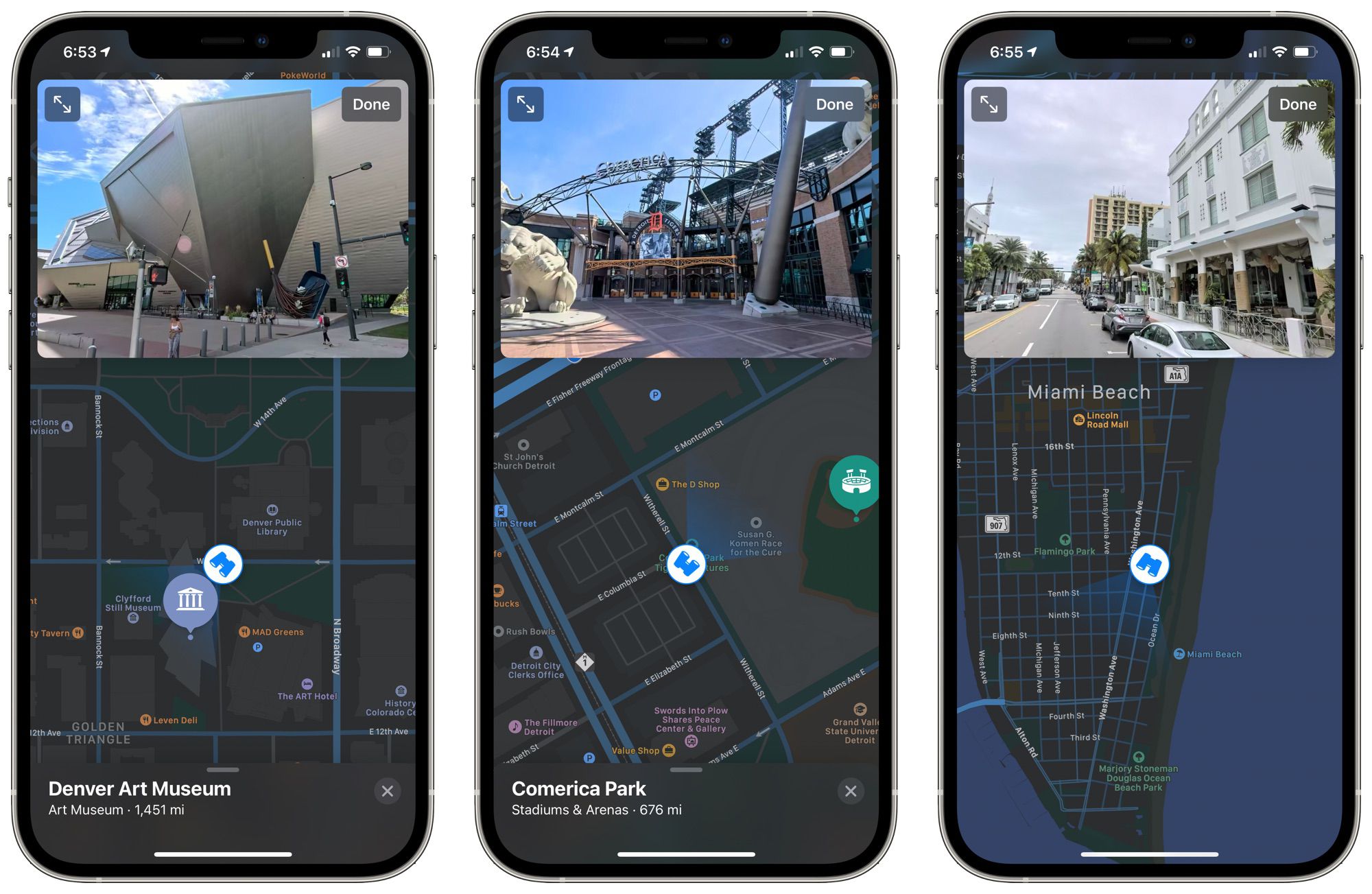 Apple Maps Look Around Feature Expands to Denver, Detroit, Miami and ...