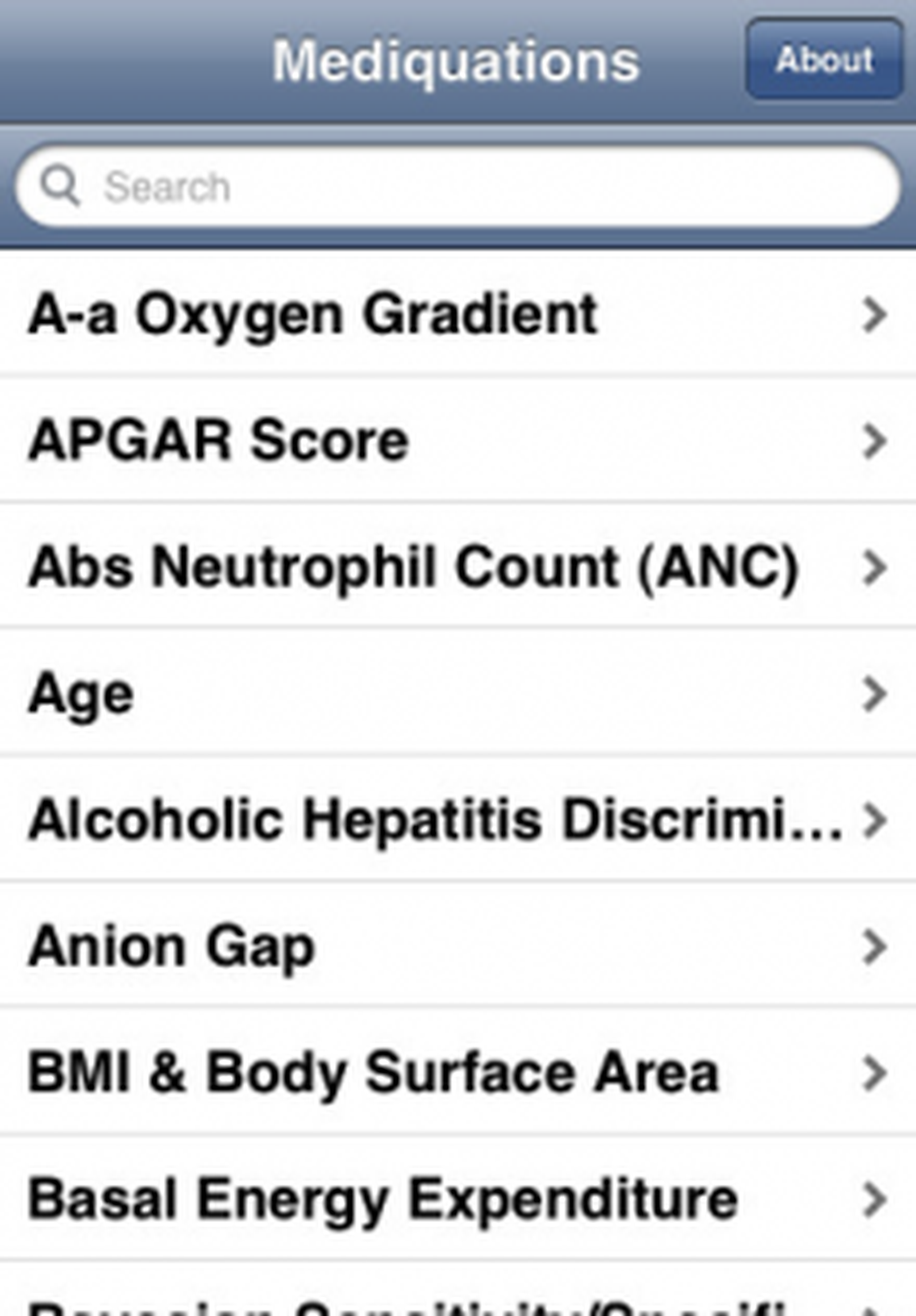 Mediquations Offers Common Medical Equations for Docs - MacRumors