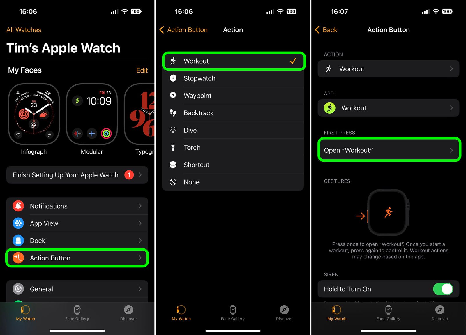 Apple Watch Ultra: How to Customize the Action Button - MacRumors