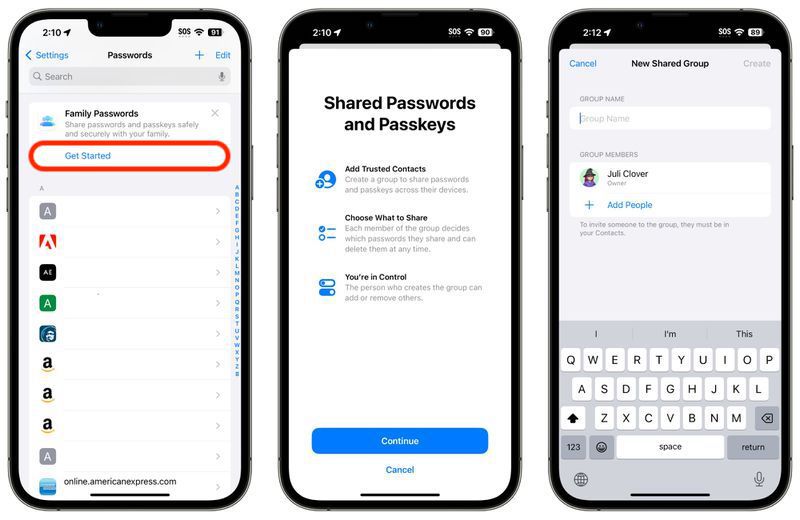 How to Share Passwords With Friends and Family on iPhone and iPad ...