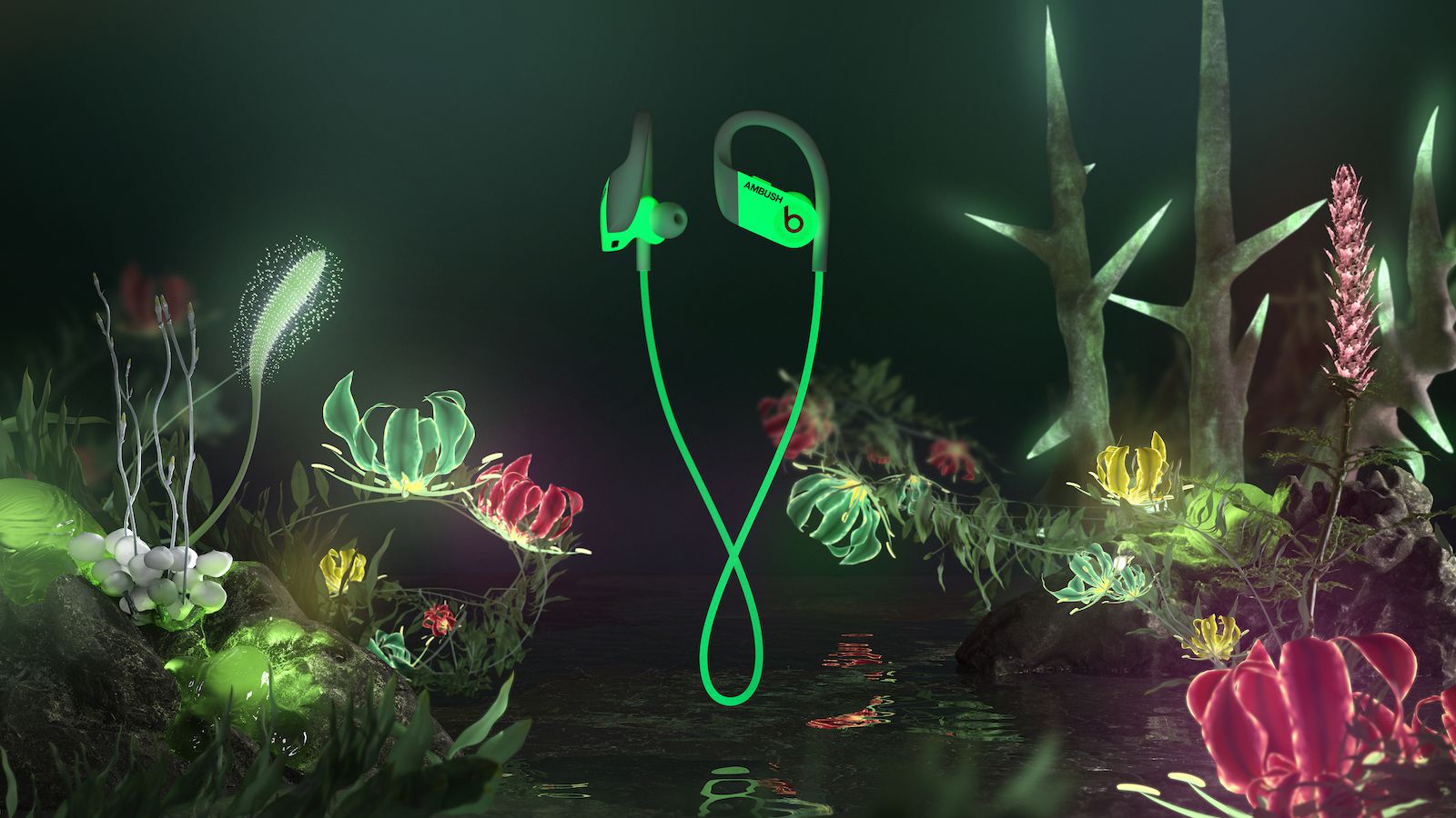 Beats and AMBUSH Team Up on New Glow-in-the-Dark Powerbeats - MacRumors