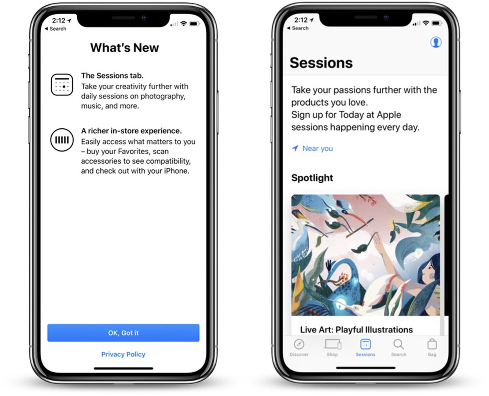 Apple Store App Gains Major Update With Refreshed Design, Sessions Tab ...