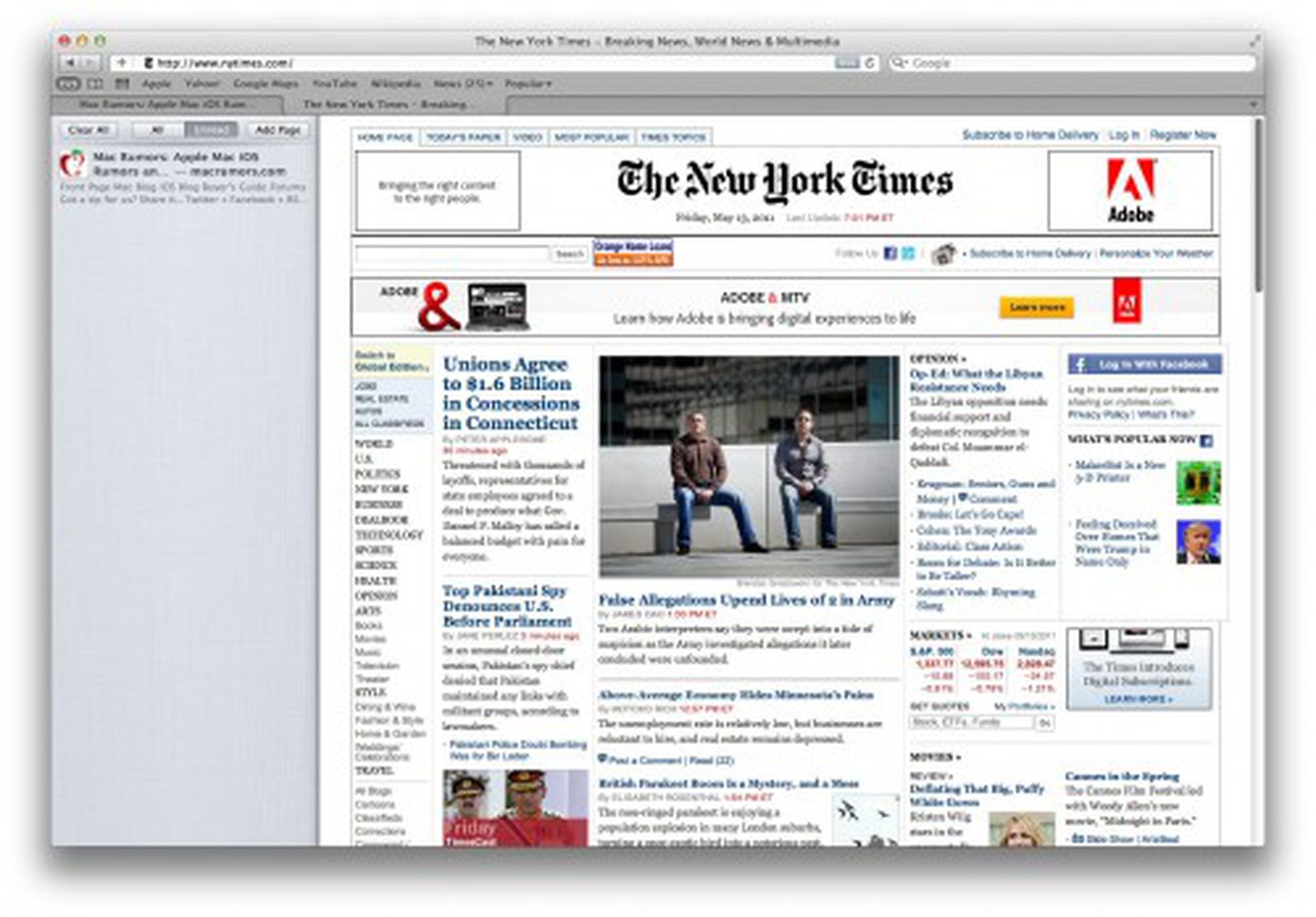 'Reading List' Screenshots from Mac OS X Lion - MacRumors