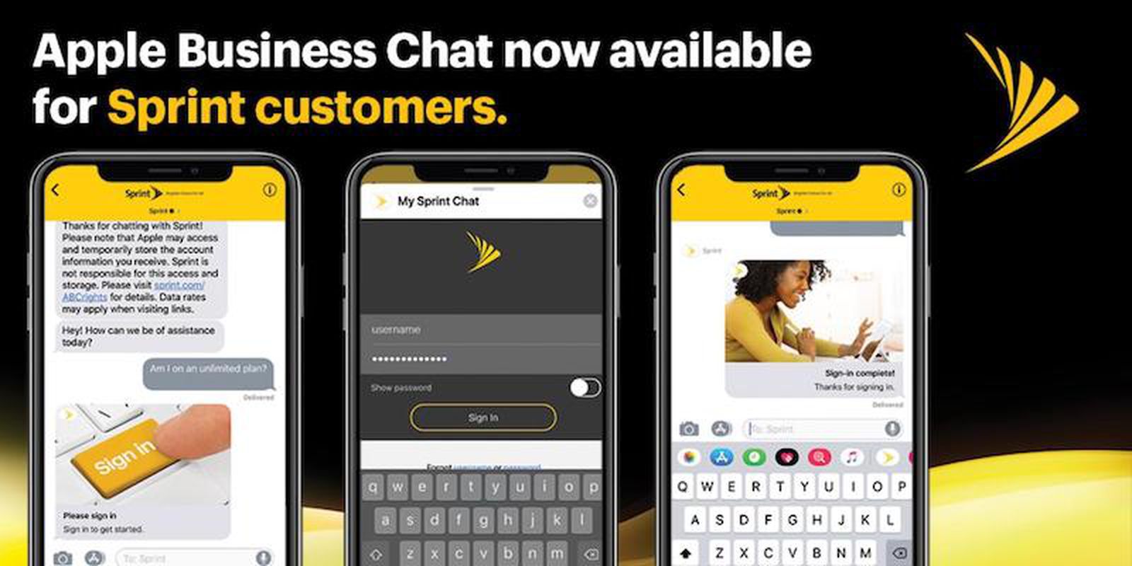 Apple Business Chat Expands to Sprint Customers, TD Ameritrade Deposits via Apple Pay, and More ...