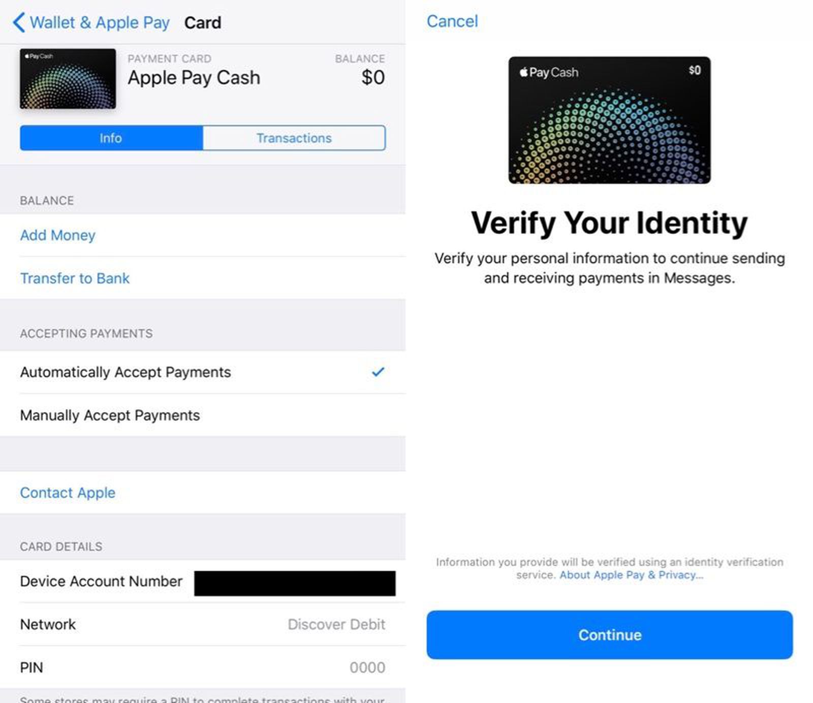 Apple Extends Internal iOS 11.1 Apple Pay Cash Testing to Retail ...