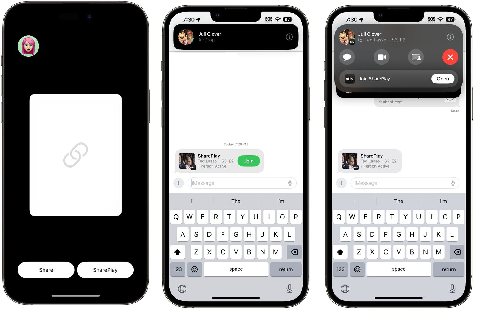 iOS 17 AirDrop Features: NameDrop, SharePlay, and Proximity Sharing - MacRumors