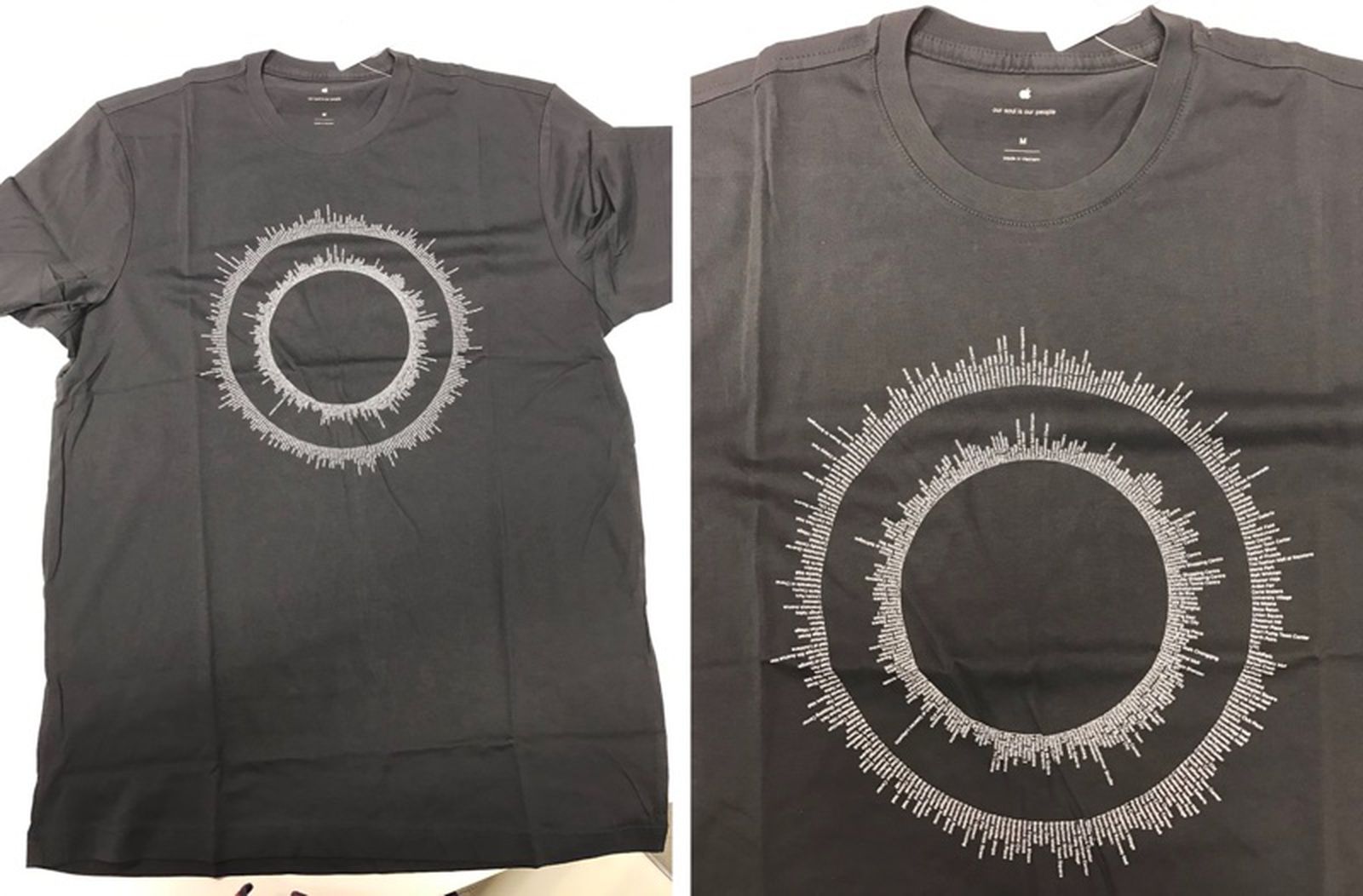 Apple Gifts Employees With T-Shirt and Printed Credo for the Holidays ...