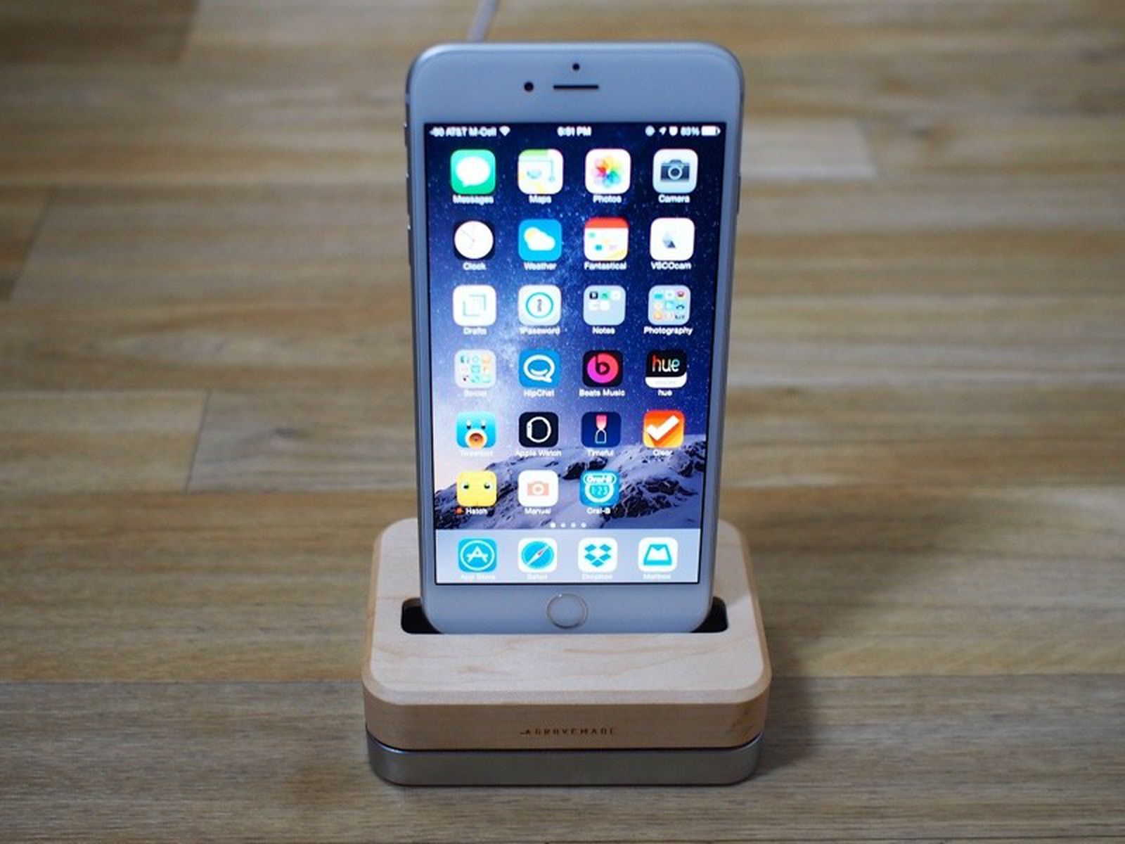 Grovemade Maple and Leather iPhone Case and Maple iPhone Dock Review ...