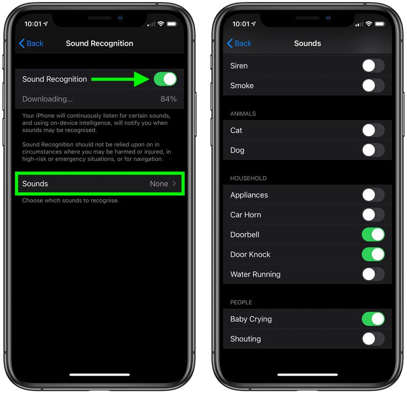 How to Use the Sound Recognition Accessibility Feature in iOS 14 ...