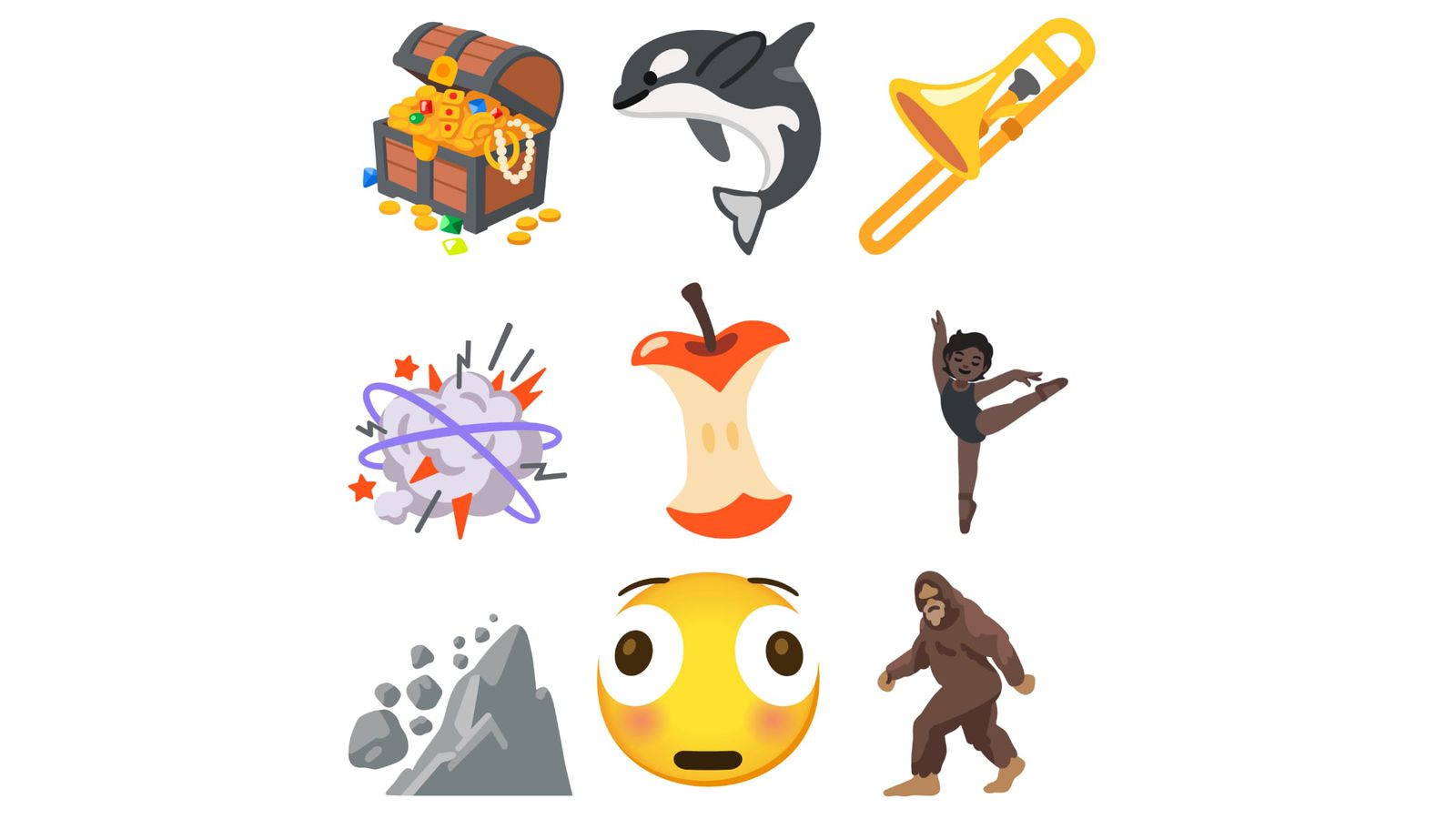 iOS 26 Emoji Will Include Bigfoot, Apple Core, Distorted Face, Fight ...