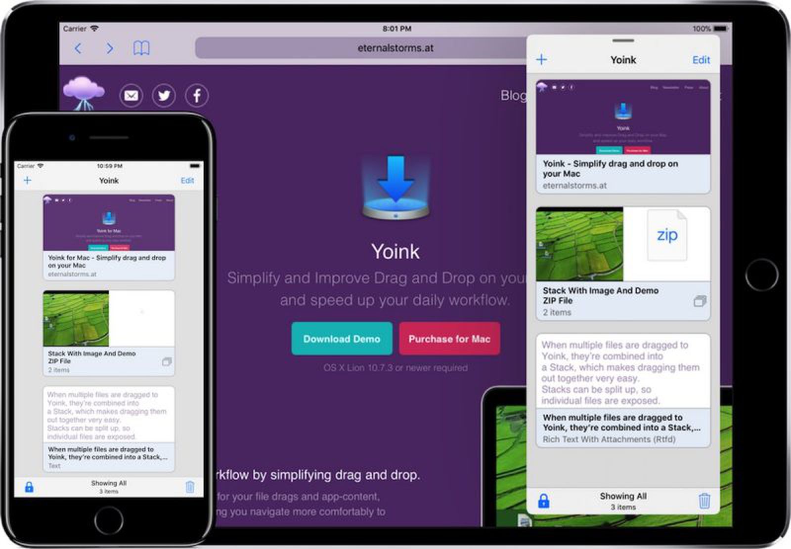 Yoink 1.1 Update for iOS Brings Better Clipboard Support, Download ...