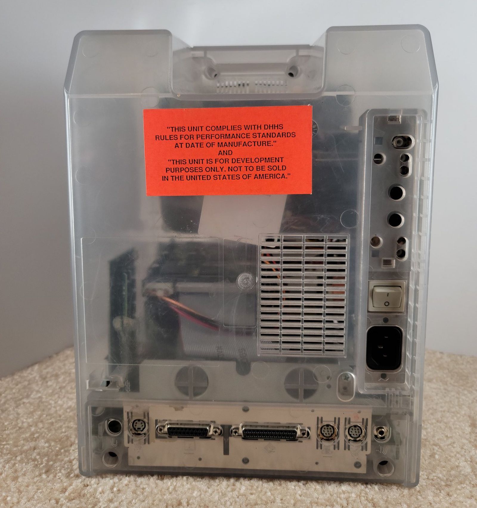 Images of Prototype Apple Macintosh With Clear Casing Shared Online ...