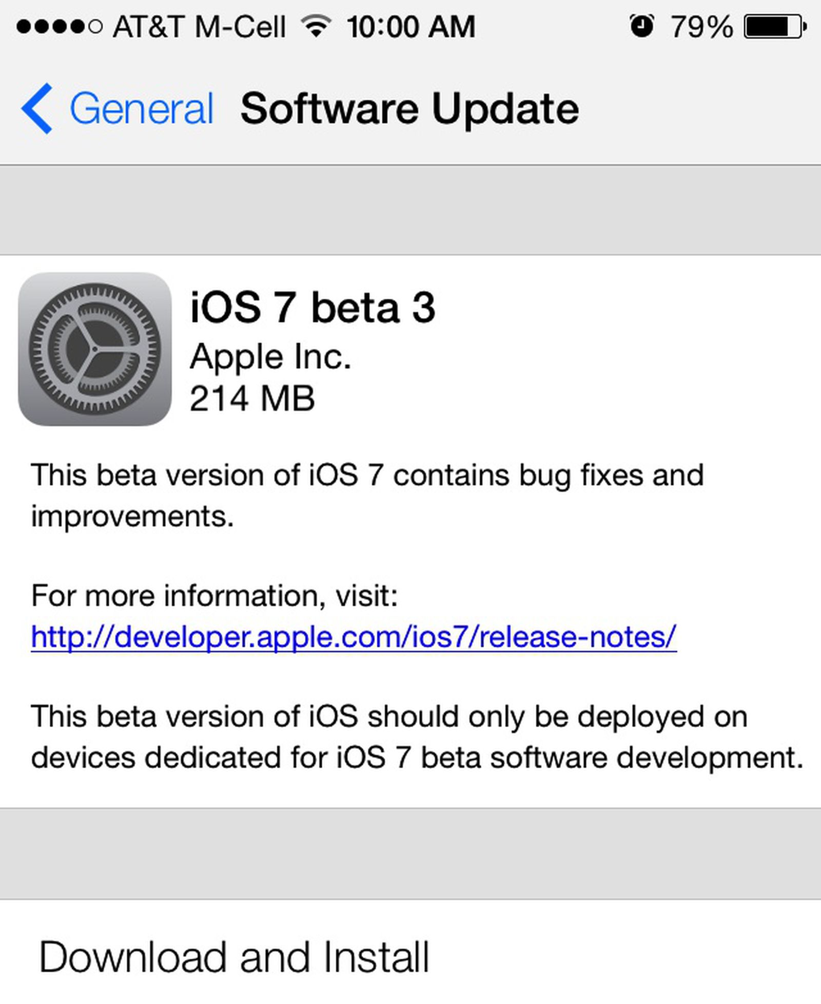 Apple Seeds iOS 7 Beta 3 to Developers - MacRumors