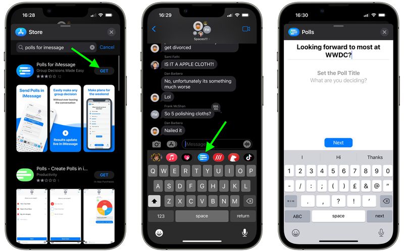 How to Create Polls in iMessage Group Chats - MacRumors