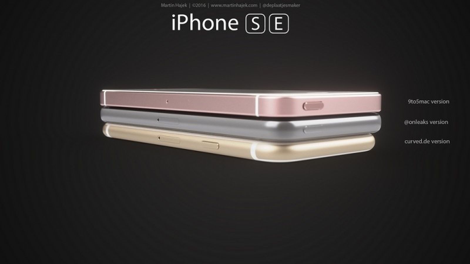 iPhone SE Design Possibilities Compared in New Renderings - MacRumors