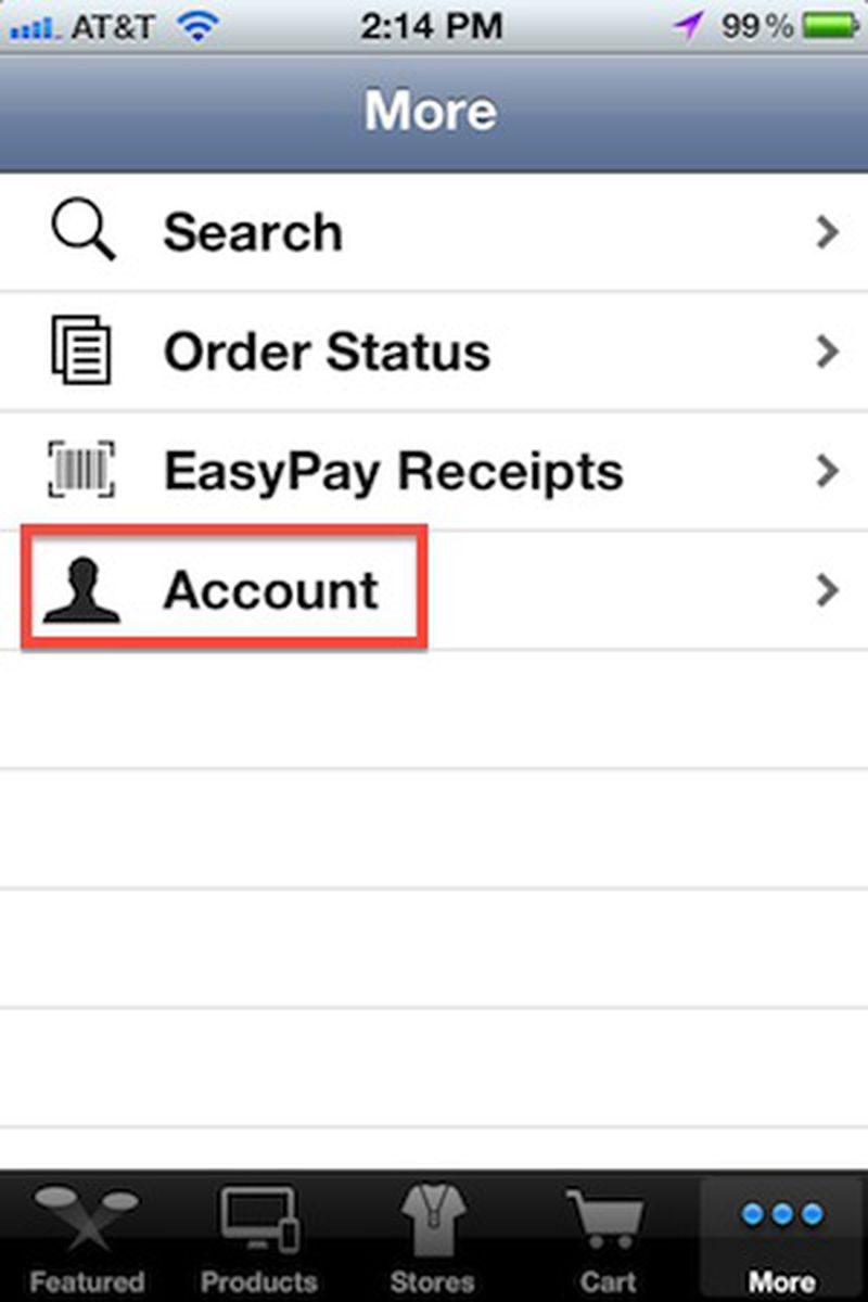 'Apple Store' App for iOS Updated with Account Management Features - MacRumors