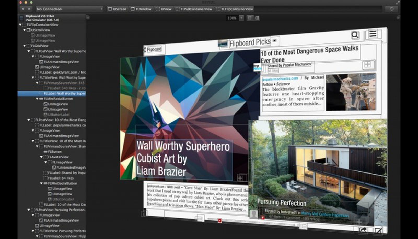 Ios App Runtime Inspector Reveal Launches For Os X Macrumors