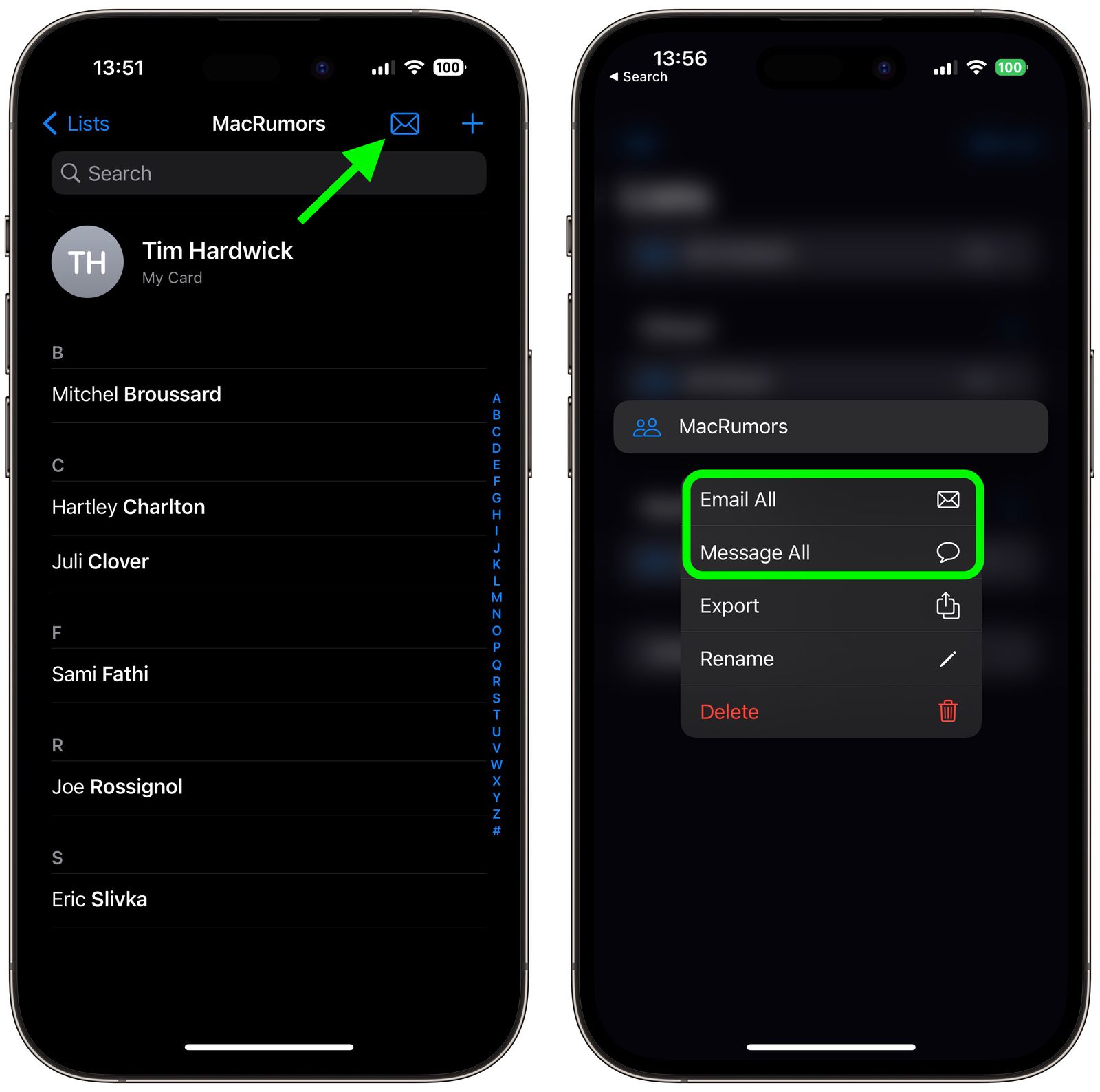How to Organize Contacts into Lists on iPhone and iPad - MacRumors