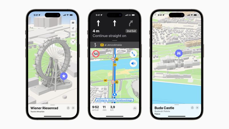 Apple Maps Redesign Expands to Austria, Croatia, Czechia, Hungary ...