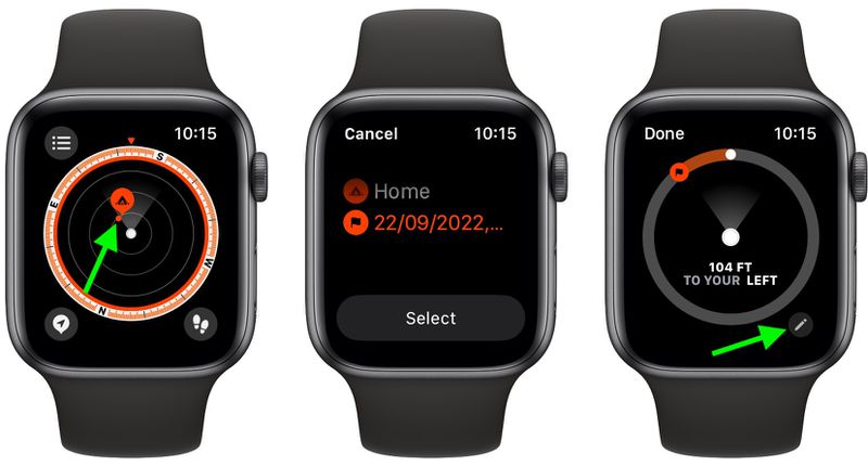 How to Use Compass Waypoints on Apple Watch - MacRumors