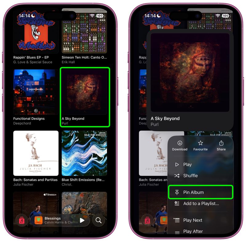 iOS 26: How to Use the New Music Pins Feature - MacRumors