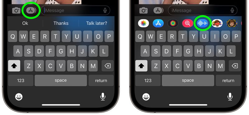 How to Send a Voice Message in Apple's Messages app on iPhone - MacRumors