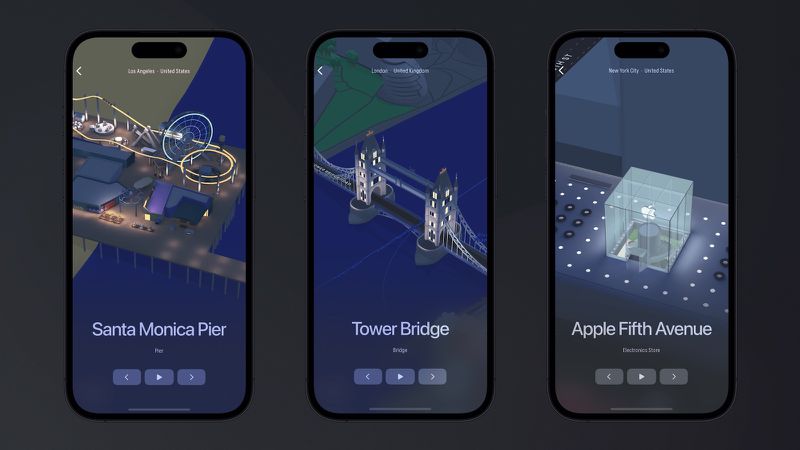 New App Highlights Over 300 Custom-Designed 3D Landmarks in Apple Maps ...