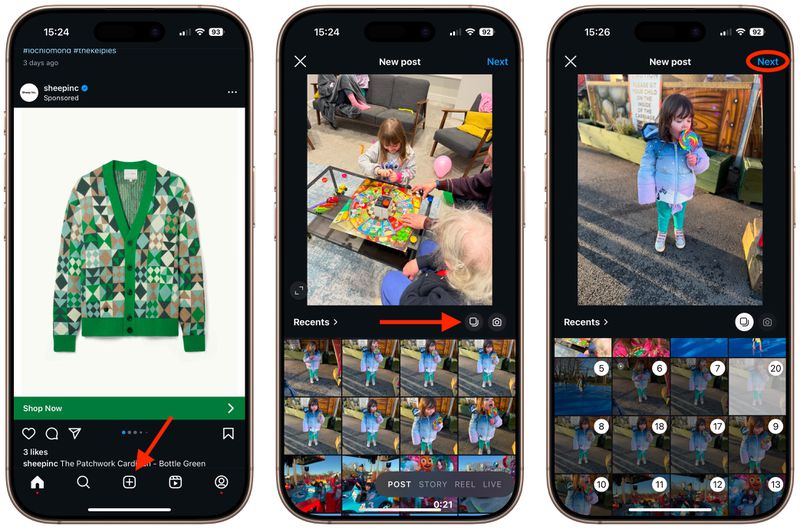 How to Post More Than 10 Photos on Instagram - MacRumors